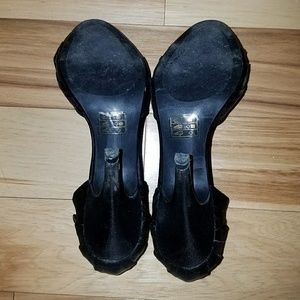 Spring | Shoes | Spring Open Toe Heels With Bow | Poshmark